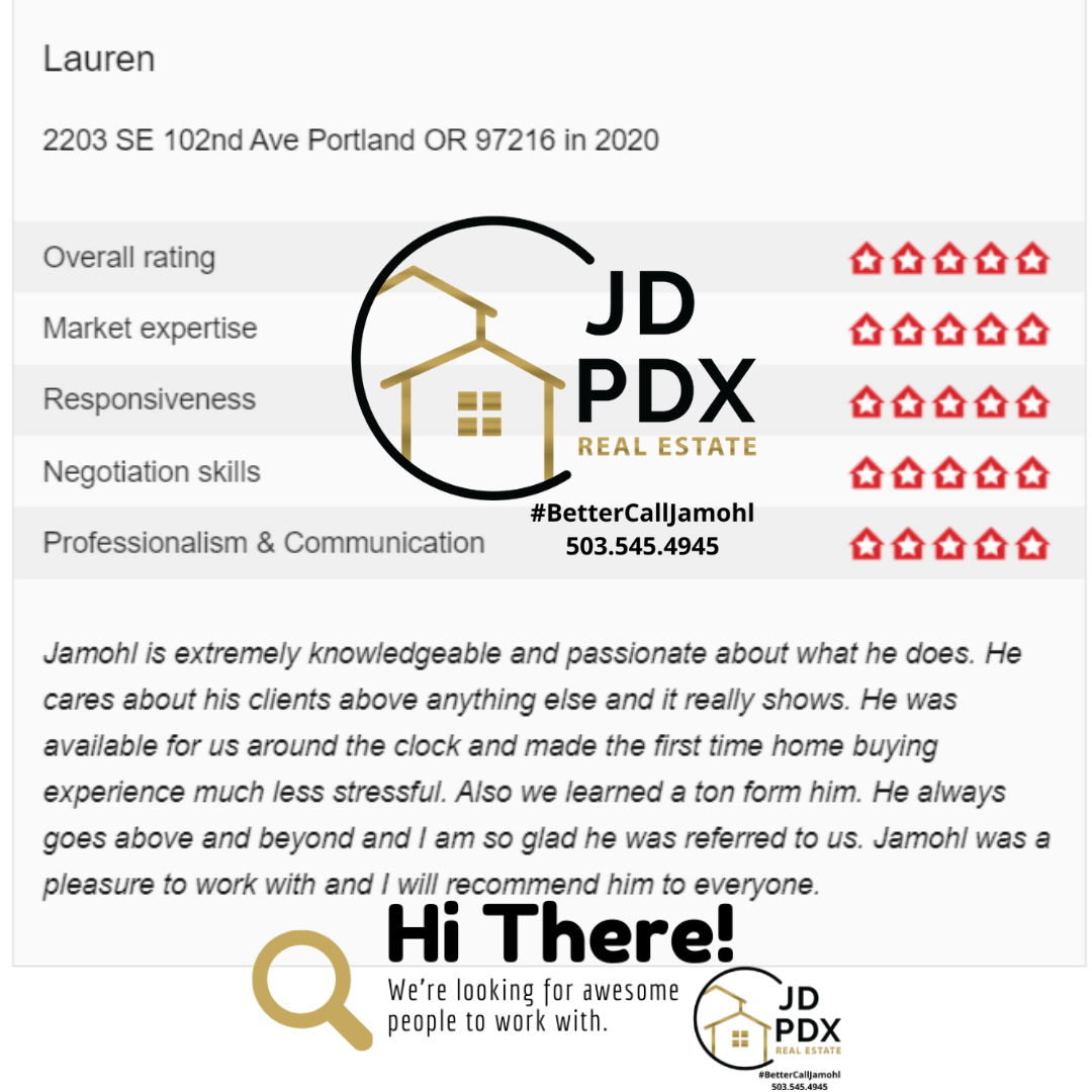 Testimonials - JD PDX Real Estate